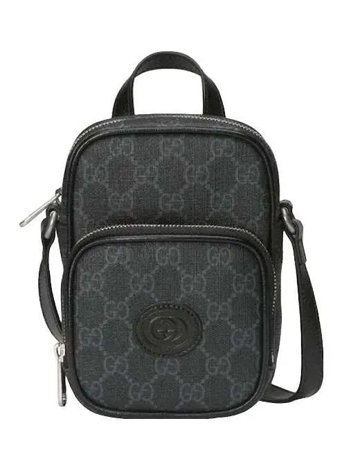 Gucci Interlocking G Mini Bag - Black