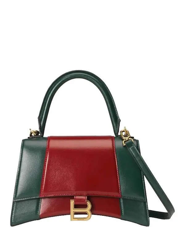 Gucci X Balenciaga The Hacker Project Small Hourglass Bag - Green/red