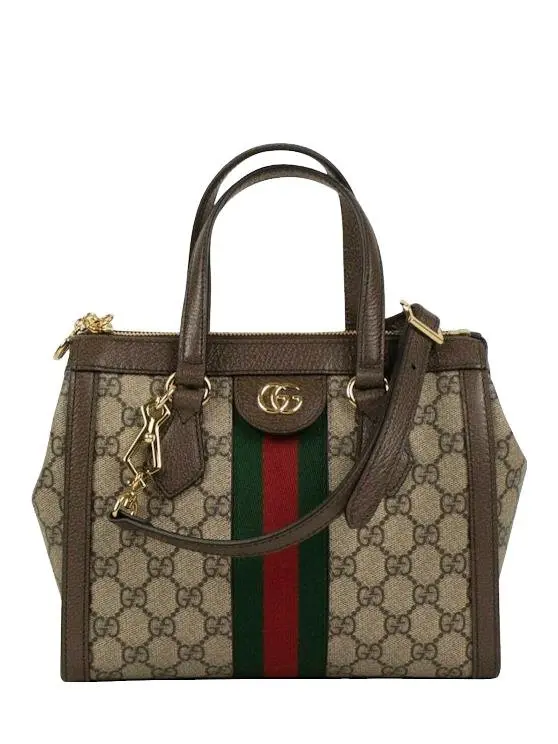Gucci Ophidia Gg Small Tote - Beige