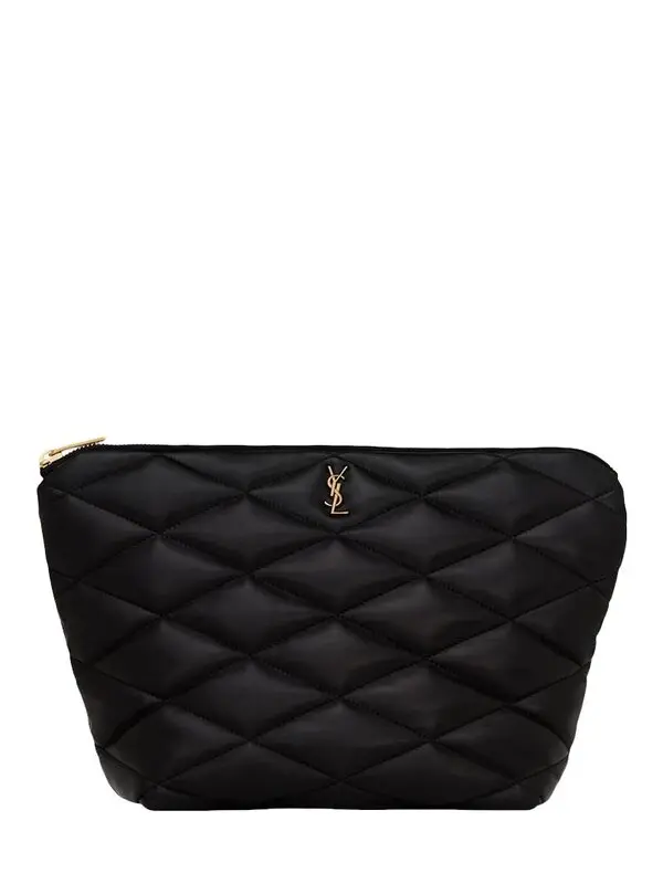 Saint Laurent Sade Medium Pouch - Black