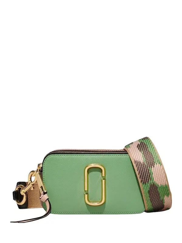 Marc Jacobs The Snapshot Camera Bag - Aspen Green/brown