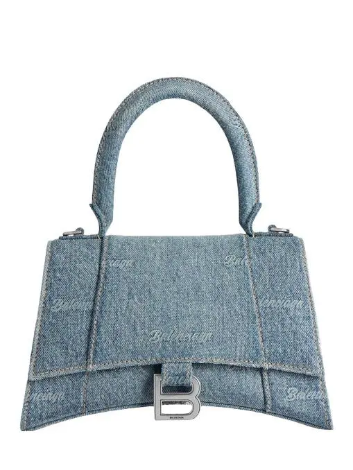 Balenciaga Hourglass Small Handbag - Light Blue