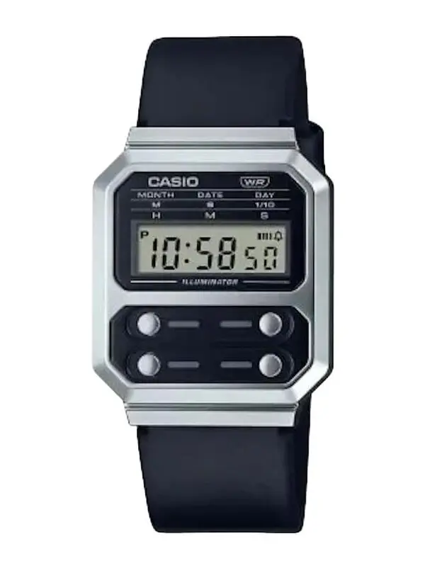 Casio Vintage A100wel1a Digital Watch - Stainless Steel