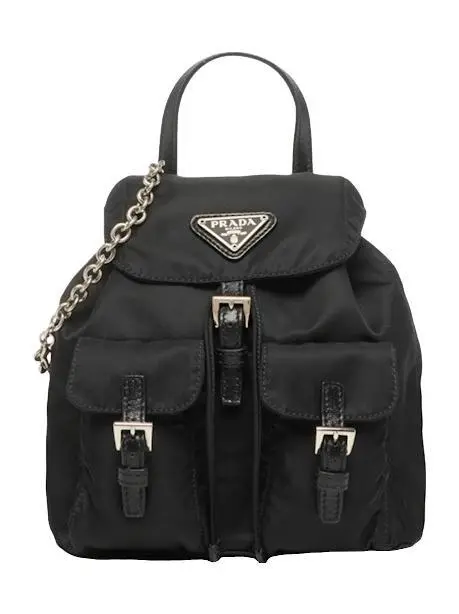 Prada Re-nylon Backpack Mini - Black