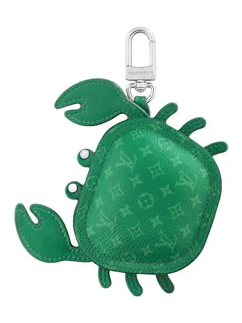 LOUIS VUITTON Crab Bag Charm - Green