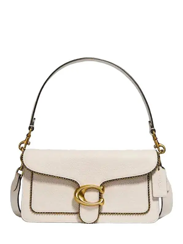 COACH® Tabby Shoulder Bag 26 Beadchain - Chalk