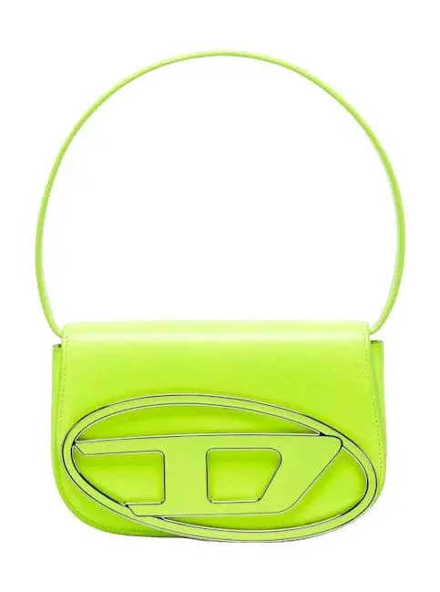 DIESEL 1dr Shoulder Bag - Yellow Fluo