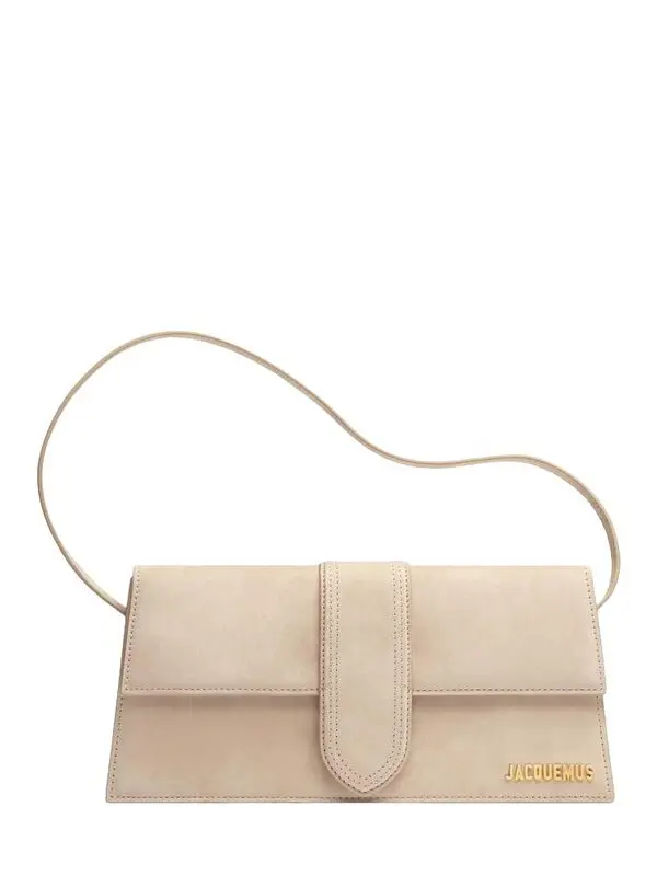 Jacquemus Le Bambino Long Flap Bag - Dark Beige