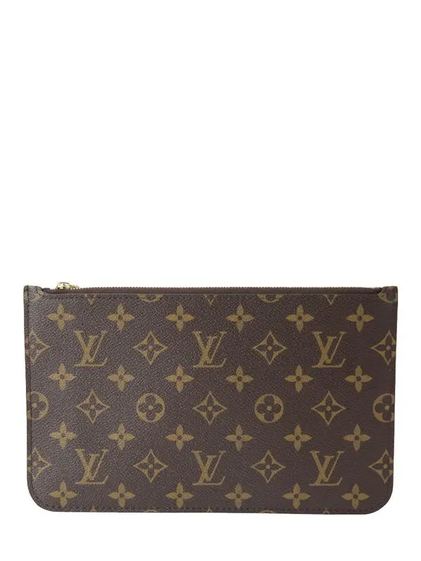 LOUIS VUITTON Pochette Monogram - Brown/beige