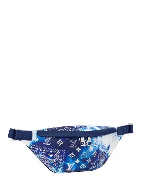 LOUIS VUITTON Discovery Pm Monogram Bandana Belt Bag - Bleached Blue