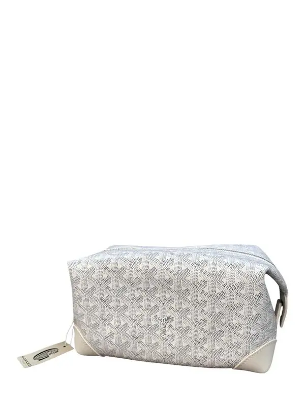 Goyard Boeing 25 Toilet Bag - White