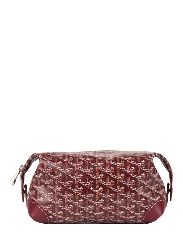 Goyard Boeing 25 Toilet Bag - Burgundy