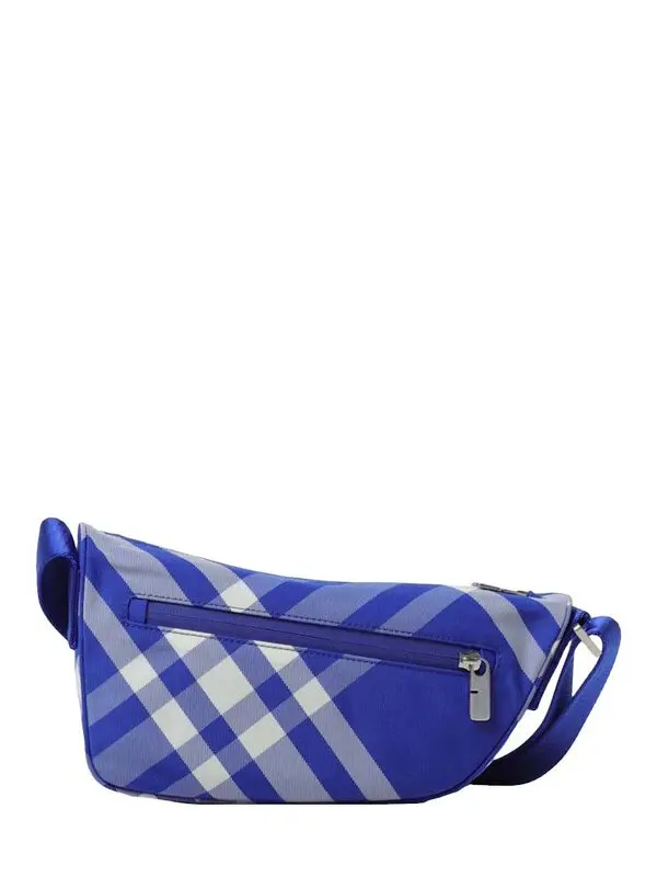 Burberry Shield Crossbody Bag - Blue/white