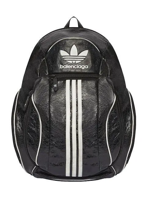 Balenciaga X Adidas Large Backpack - Black/white