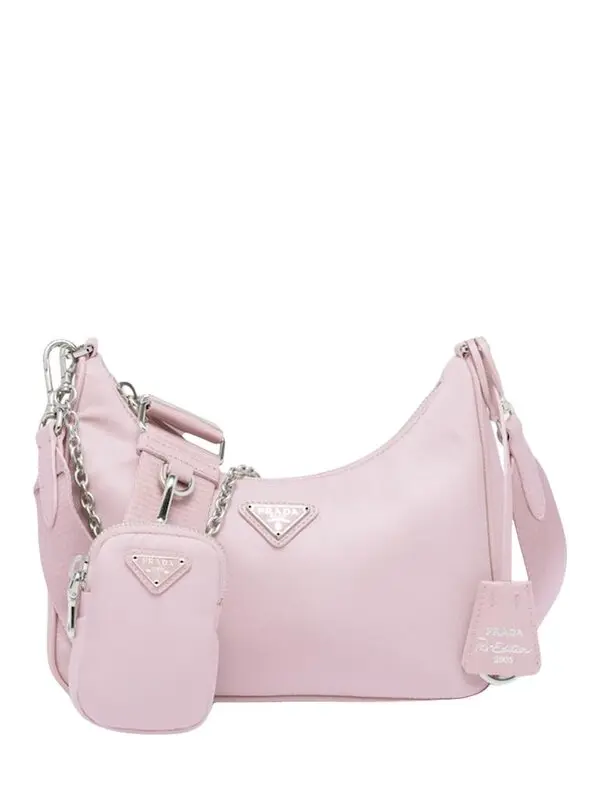 Prada 2005 Shoulder Bag - Alabaster Pink