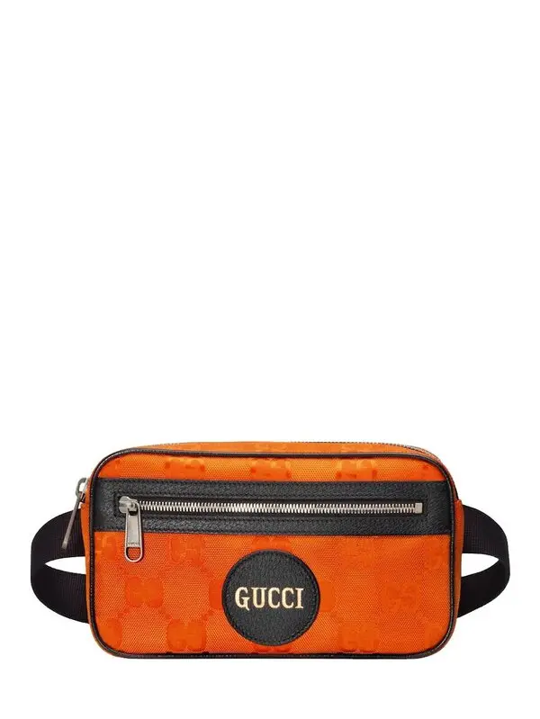 Gucci Off The Grid Gg Belt Bag - Orange