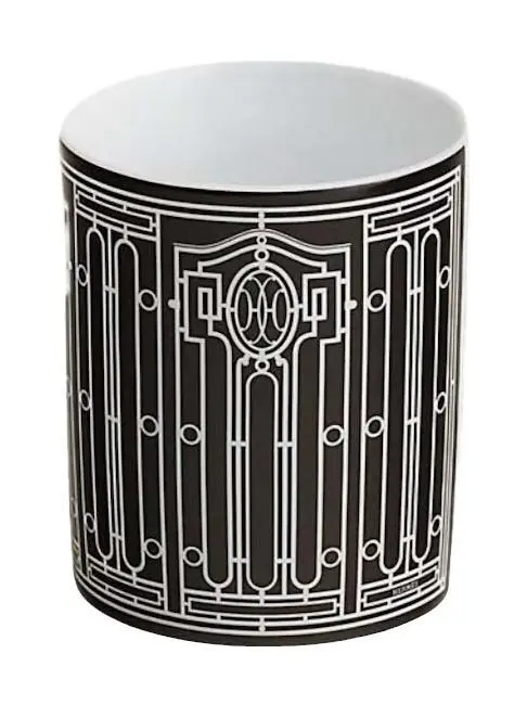 Hermès Mug H Deco No. 2 - Black/white