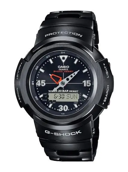 Casio G-shock Analog Digital Watch - Stainless Steel