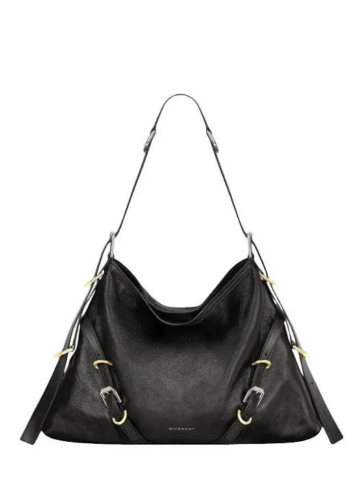 Givenchy Voyou Bag In Leather - Black