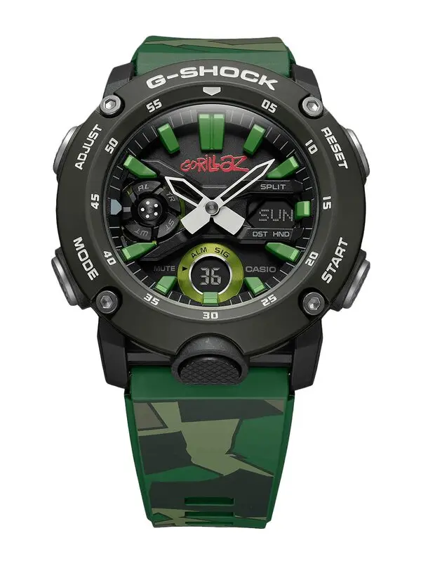 Casio Gorillaz X Gshock Ga2000gz3a Strap Watch - Resin