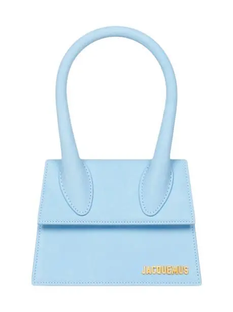 Jacquemus Le Chiquito Moyen Signature Handbag - Light Blue