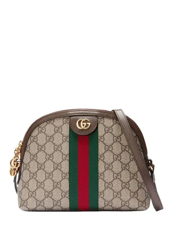 Gucci Ophidia Gg Web Small Shoulder Bag - Beige