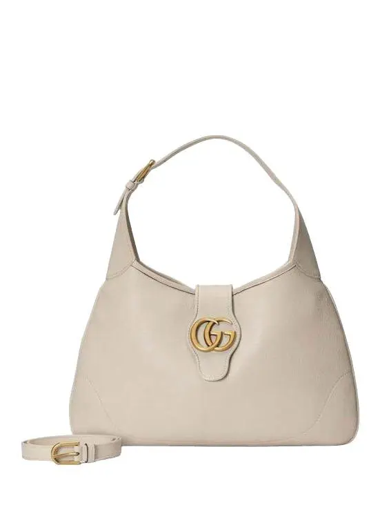 Gucci Aphrodite Medium Shoulder Bag - White