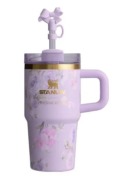 STANLEY X Loveshackfancy Flowstate Quencher 20oz Tumbler - Happythoughts
