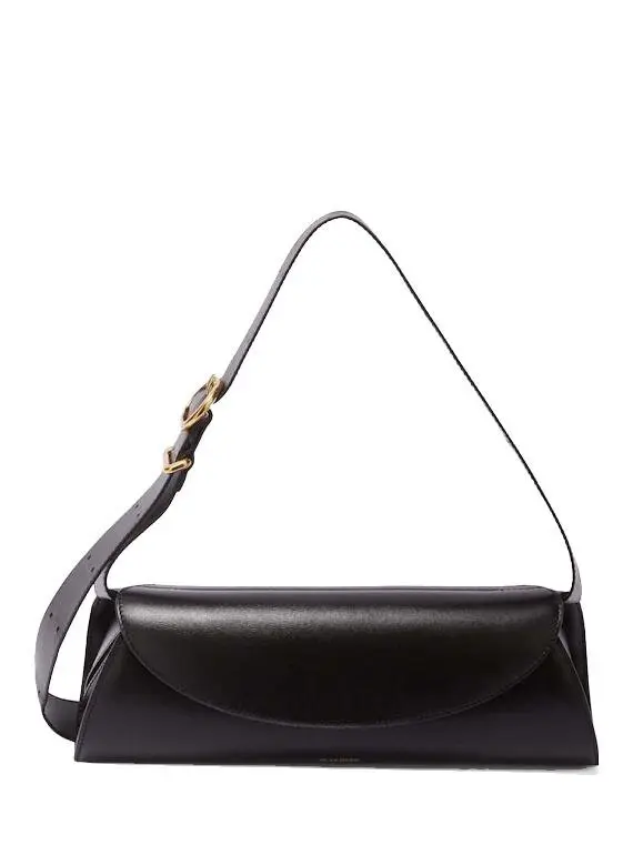 JIL SANDER Cannolo Small Bag - Black