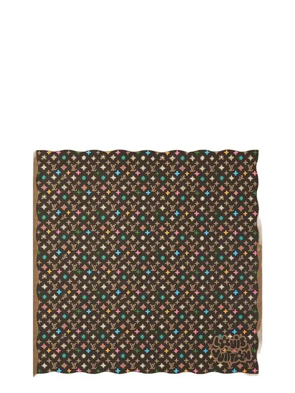 LOUIS VUITTON By Tyler, The Creator Monogram Craggy Bandana - Brown