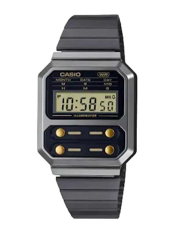 Casio Vintage Digital Watch - Stainless Steel