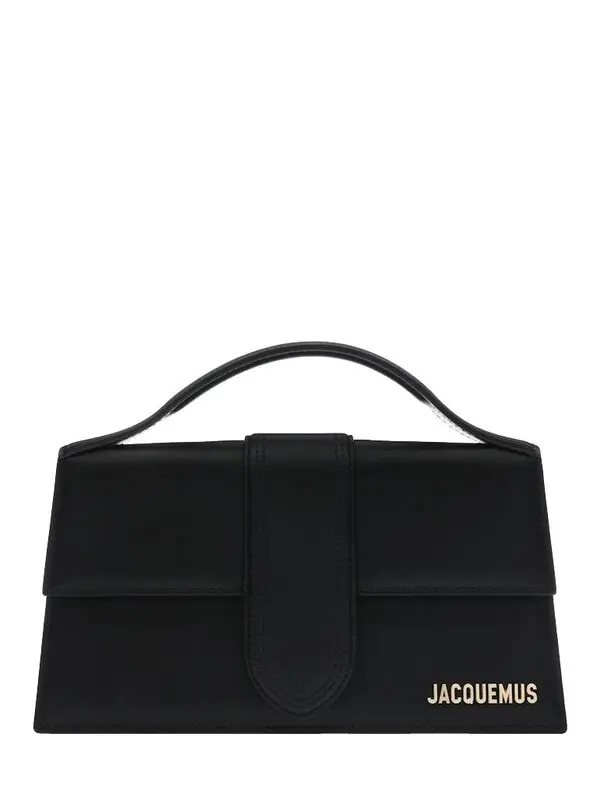 Jacquemus Le Grand Bambino Crossbody Strap Handbag - Black