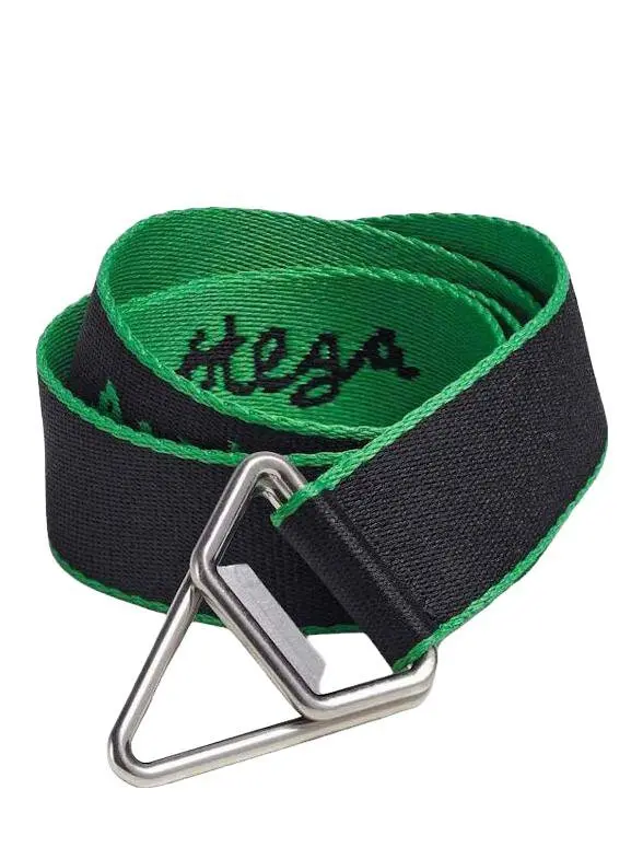 Bottega Veneta Tech Belt - Green/black