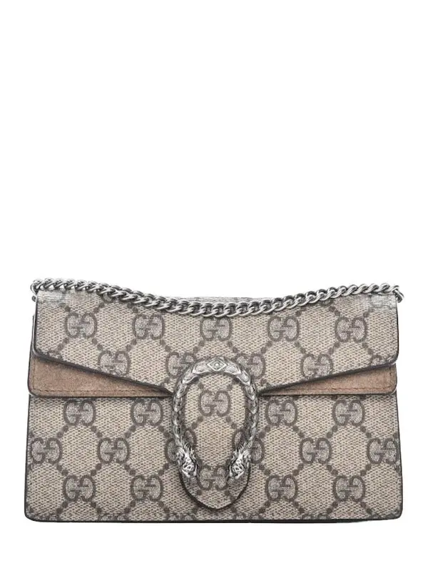 Gucci Dionysus Gg Supreme Super Mini - Beige