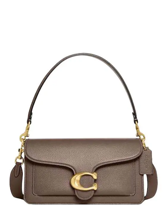 COACH Tabby 26 Shoulder Bag - Brass/dark Stone