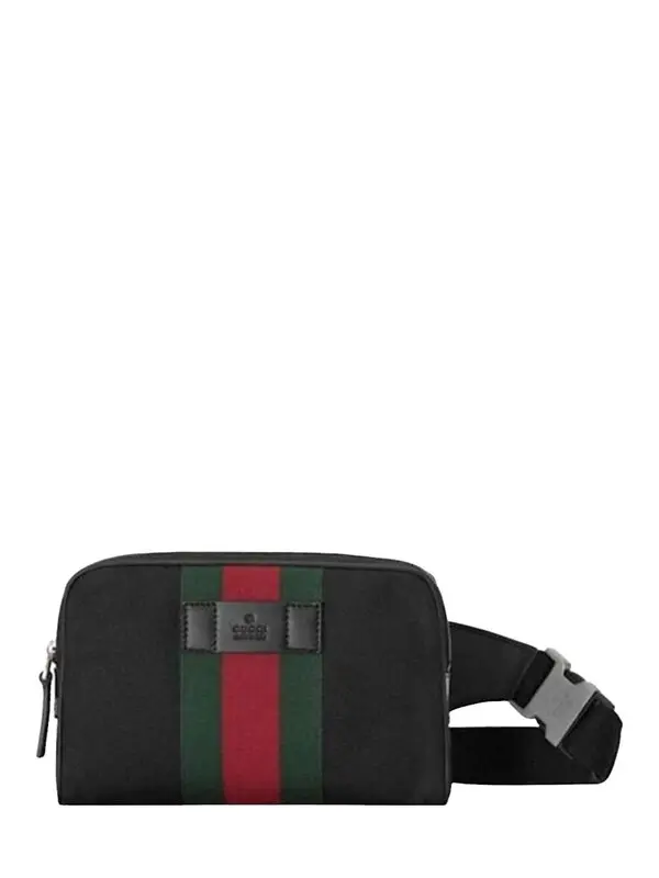 Gucci Web Belt Fanny Pack - Black