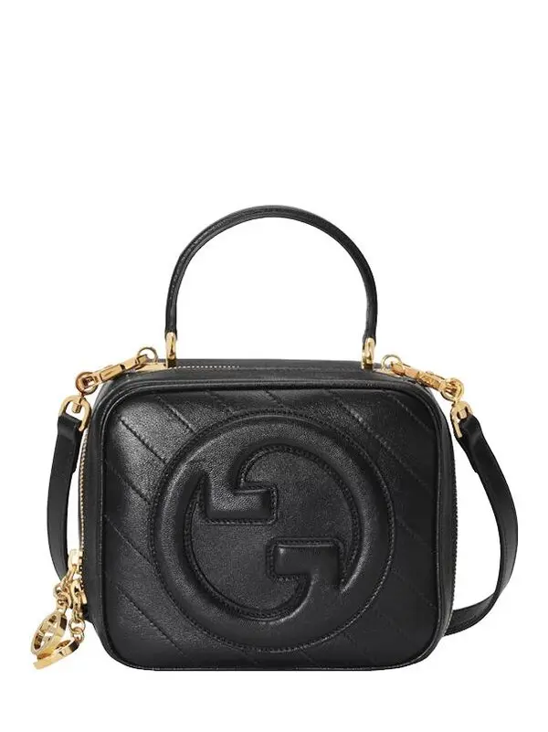 Gucci Blondie Top Handle Bag - Black