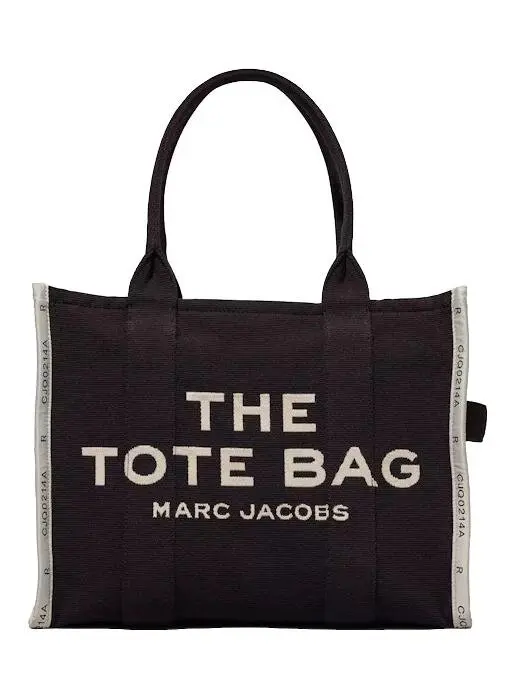 Marc Jacobs The Jacquard Large Tote Bag - Black