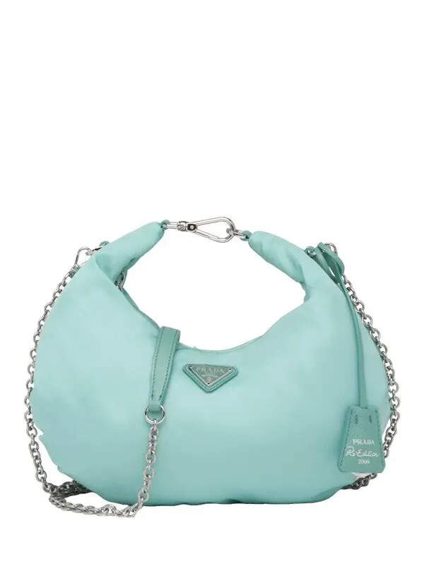 Prada Re-edition 2006 Nylon Bag - Jade Green