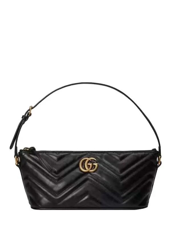 Gucci Gg Marmont Shoulder Bag - Black