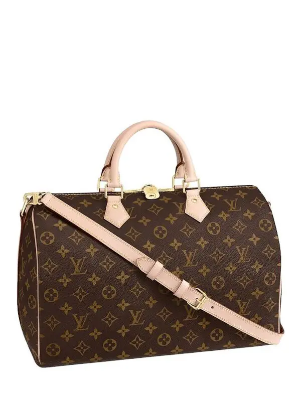 LOUIS VUITTON Speedy Bandouliere Monogram 35 - Brown