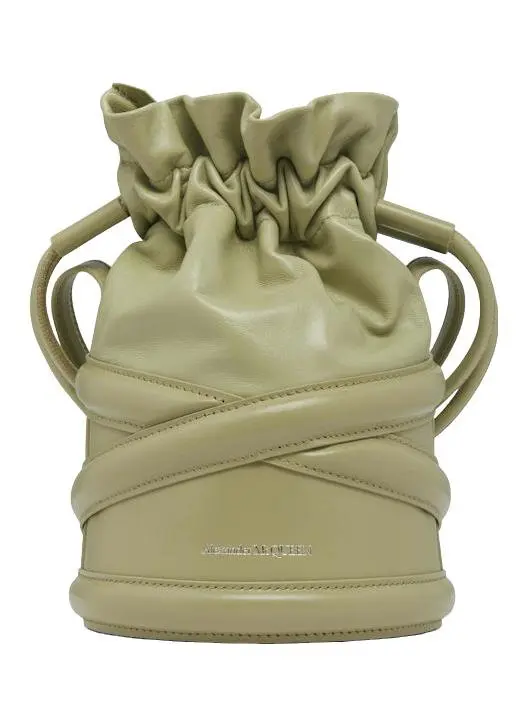 Alexander McQueen The Soft Curve Bag - Sage