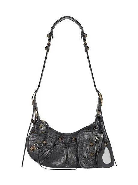 Balenciaga Le Cagole Xs Shoulder Bag - Black Arena
