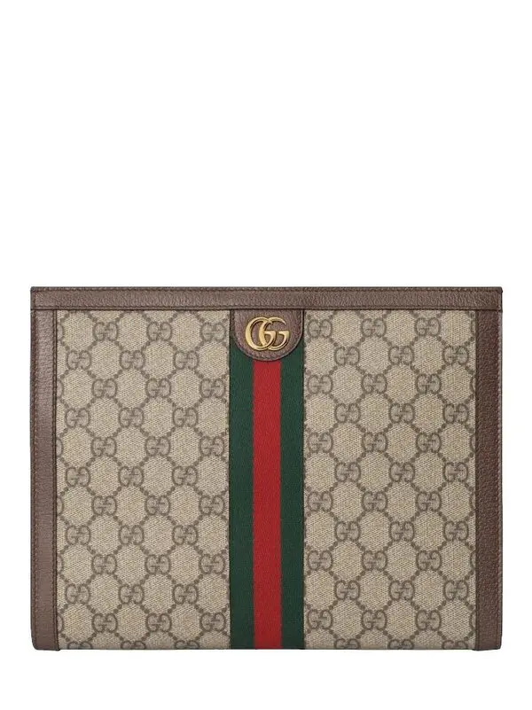 Gucci Ophidia Pouch - Beige/ebony