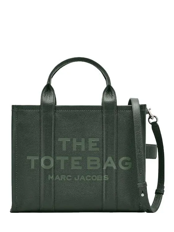 Marc Jacobs The Leather Medium Tote Bag - Ivy