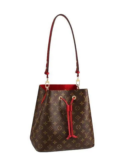 LOUIS VUITTON Neonoe Mm Monogram Bucket Bag - Poppy