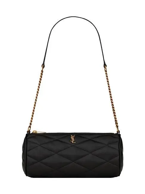Saint Laurent Sade In Quilted Lambskin Mini - Black