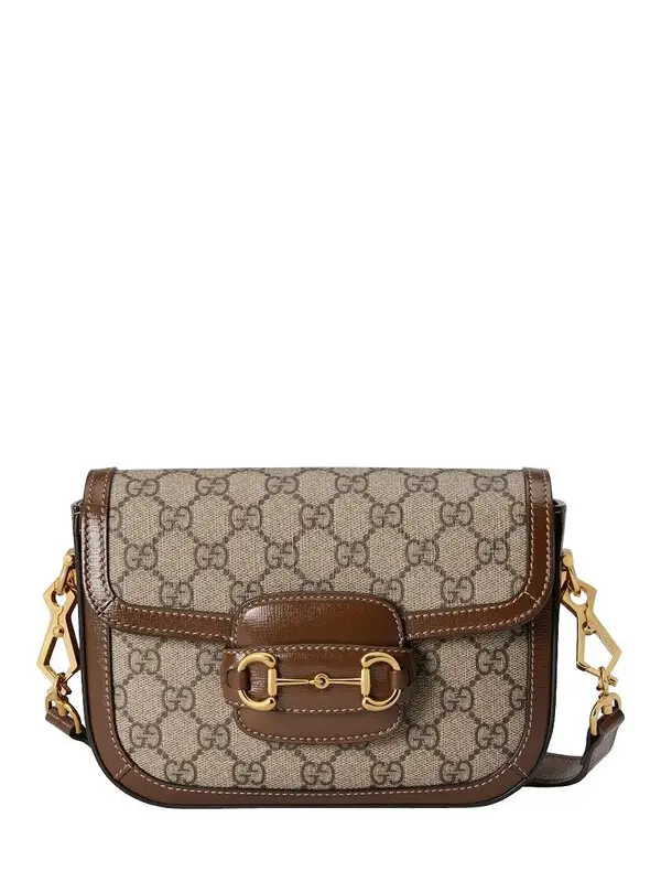 Gucci Horsebit 1955 Mini Bag - Beige/ebony