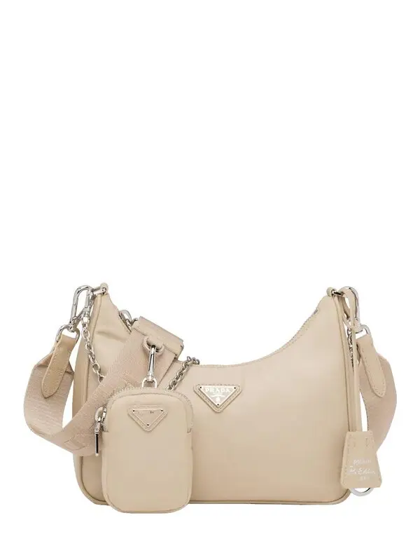 Prada Re-edition 2005 Re-nylon Bag - Desert Beige