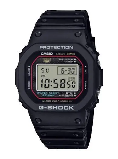Casio G-shock Digital Watch - Resin/steel